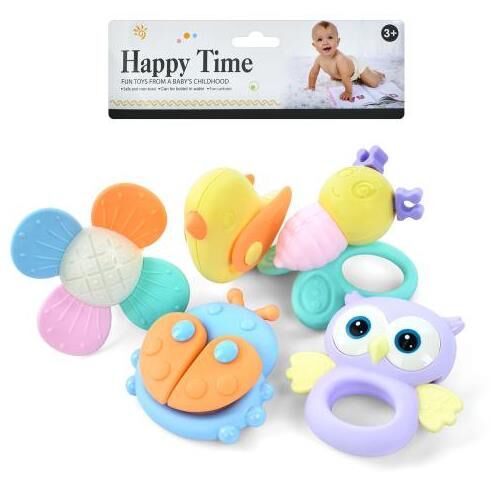 брязкальце набір 5 штук від 8 см прорізувач 2288-10 2288-10 - купити ...