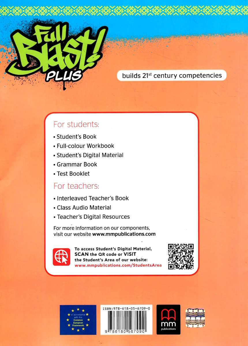 full Blast Plus 6 клас workbook робочий зошит безк... Мітчелл - купити дешево, ціна